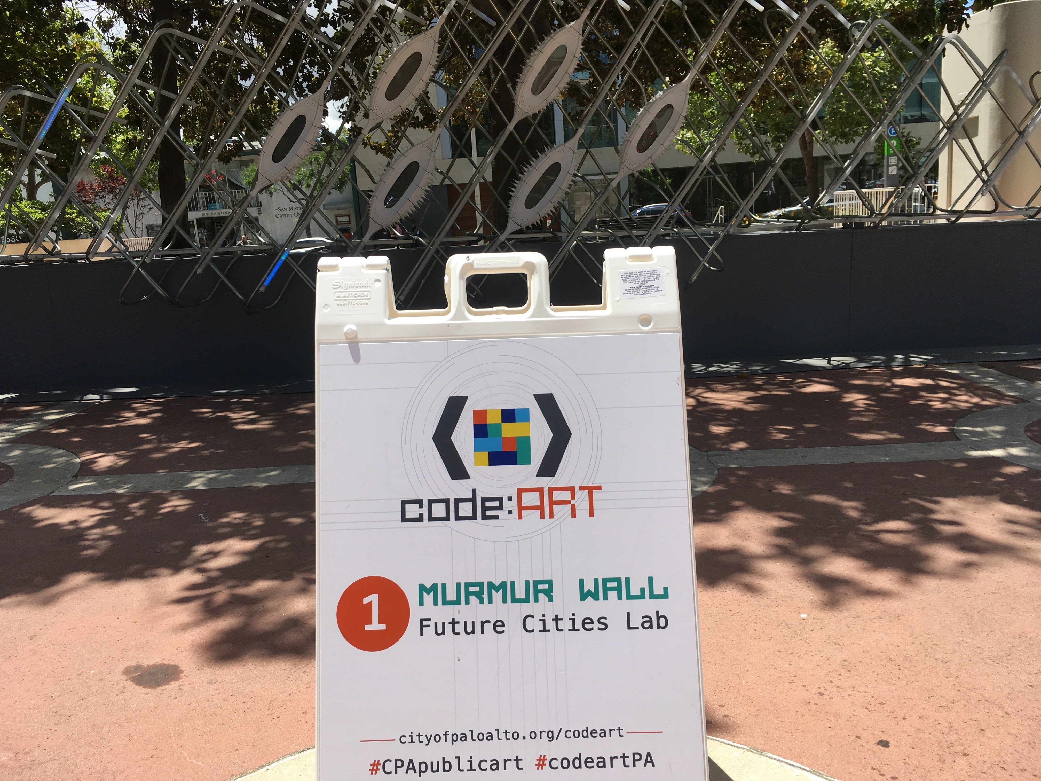 Experience code:ART, Palo Alto - until suburbia!