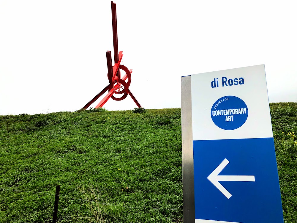 Picnic and Art, di Rosa Center for Contemporary Art, Napa - until suburbia!