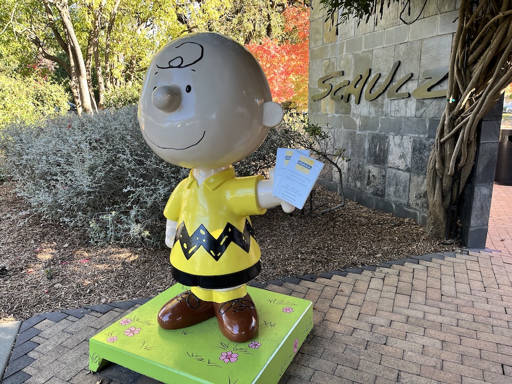 Not Just Peanuts, Charles M. Schulz Museum, Santa Rosa - until suburbia!